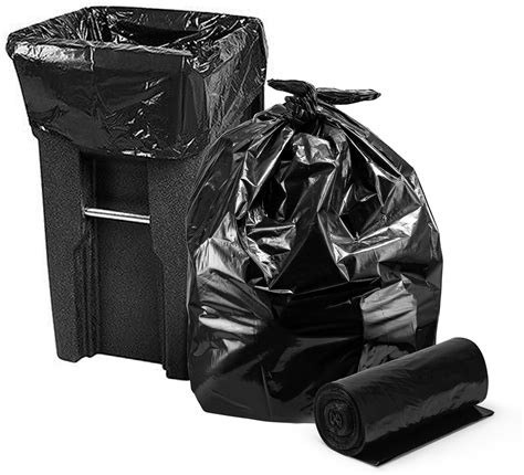 Disposable Heavy Duty Black Plastic Trash Bag Rubbish Bag Polythene Bag