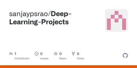 Github Sanjaypsraodeep Learning Projects