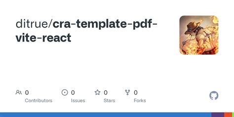 Github Ditruecra Template Pdf Vite React