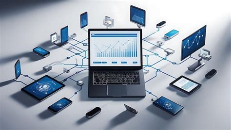 Integrated Document Analyticsa Computer Screen With A Graphic Of A