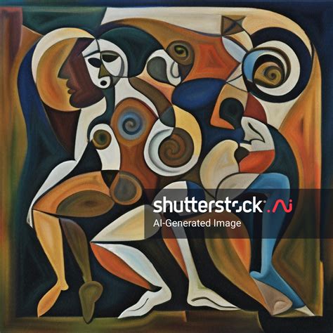 Style Pablo Picasso Abstract Forms Dance Ai Generated Image 2523528807 Shutterstock