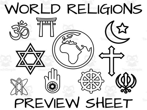 World Religions Mini Unit By Teach Simple