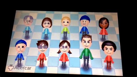 Mii Maker 3ds Youtube
