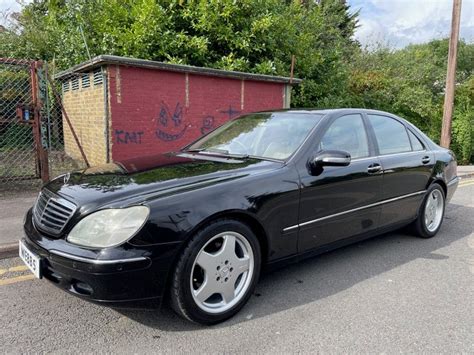 2002 Mercedes S Class Black Automatic 5 Speed Right Hand Drive In
