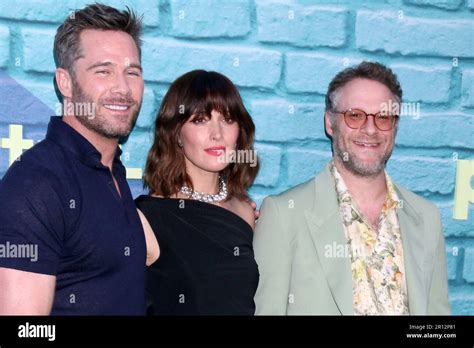 Los Angeles May 10 Luke Macfarlane Rose Byrne Seth Rogen At The