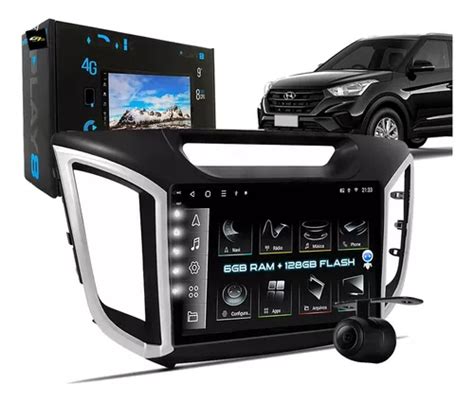 Multimídia Android Adak 9 Polegadas Hyundai Creta 2014 Á2021