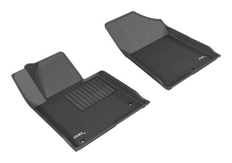3d Maxpider Kagu 1st Row Floormat Black Fits 2015 2020 Hyundai