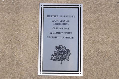 Memorials Garden Markers Tree Dedication Recognition Etsy