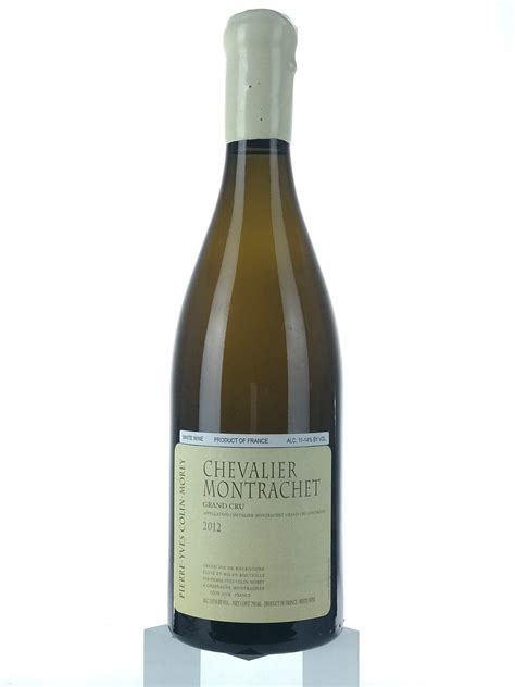 2012 Pierre Yves Colin Morey Chevalier Montrachet Grand Cru Bottle