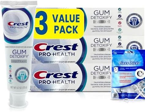 Detoxifying Toothpaste Bundle By Vendesta 2 Pack Of Crest