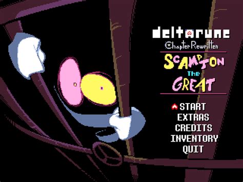 Deltarune Chapter Rewritten Scampton The Great Videogaming Wiki