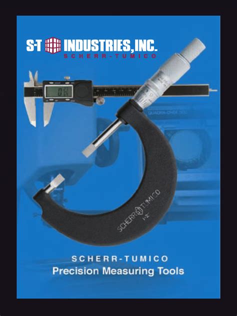 S T Industries Micrometer Catalog Pdf Screw Tools