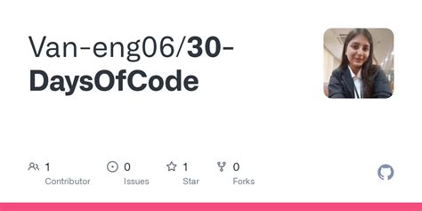 Github Van Eng Daysofcode