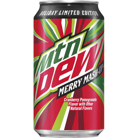 Mtn Dew Cranberry Pomegranate Soda 12 Fl Oz Instacart
