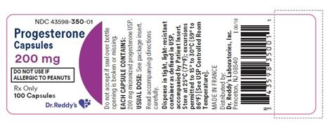 Progesterone Capsule Package Insert