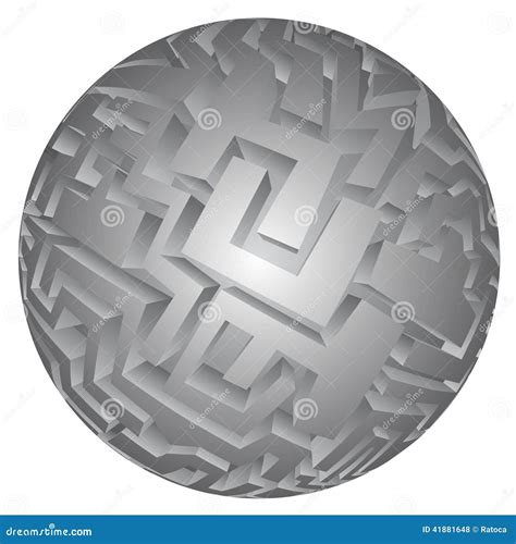 Future Globe Stock Vector Illustration Of Home Emblem 41881648