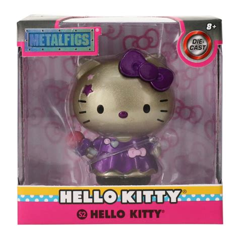Figura Coleccionable Hello Kitty Morada Sanrio Sofkncute