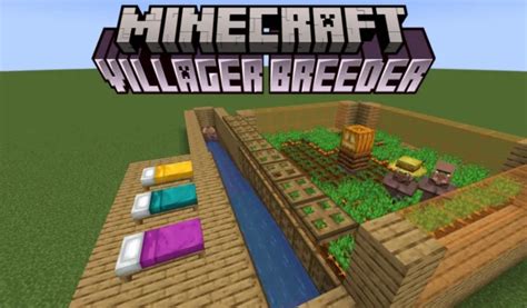 Step By Step Guide To Create A Villager Breeder In Minecraft