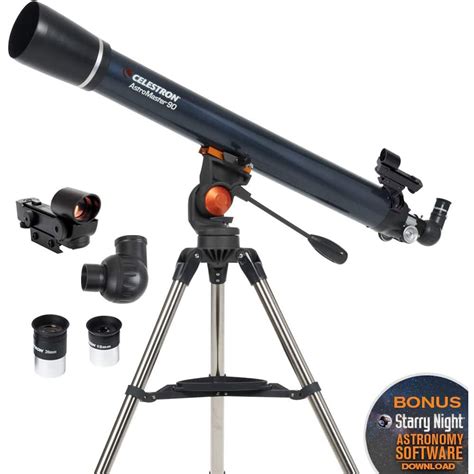Telescopio Refractor Celestron Astromaster 90az 90mm F 111 Promart