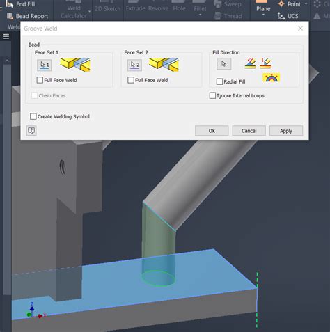 Autodesk Inventor Groove Weld Micrographics