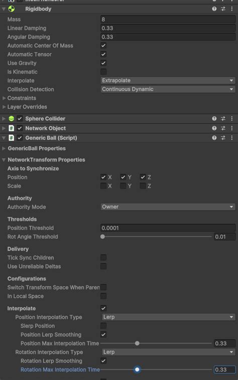 Information On Custom Networktransform Interpolator To Improve Network Rigid Body Latency