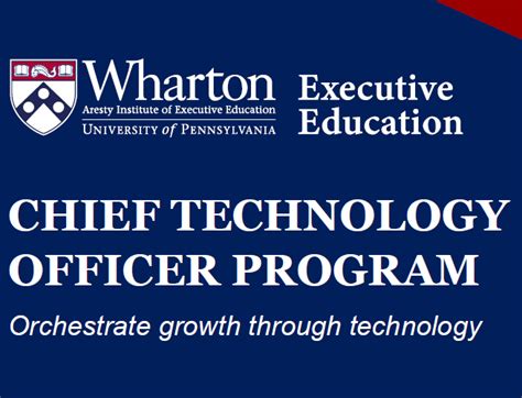 wharton cto program review cto academy