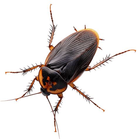 Realistic Cockroach Vector Illustration For Educational Use Cockroach