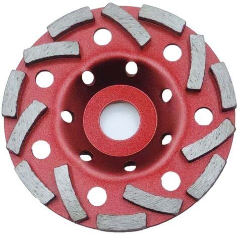Vtizikl Lot De 2 Meule Diamantée 125 X 22 2 Mm Double Rangée Disque