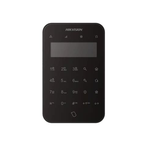 Hik Axiom Pro Ds Pk1 Wireless Lcd Key Pad And Reader Black