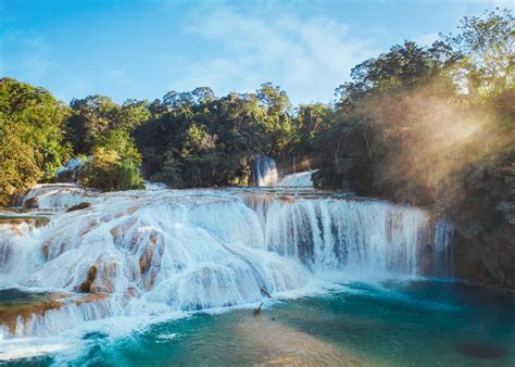 Cascadas De Agua Azul Chiapas