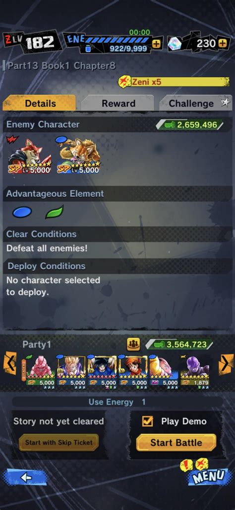 How Do I Get Pass This Chapter R Dragonballlegends