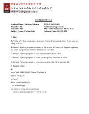 Python Lab Generate Text Files Count Words And Copy Contents Course Hero