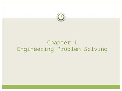 Pptx Chapter 1 Engineering Problem Solving 1 Hardware And Software 2