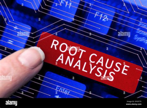 Text Caption Presenting Root Cause Analysis Conceptual Photo Method Of