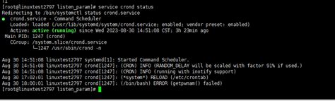 linux设置定时任务执行脚本 小白成长记 yan 博客园