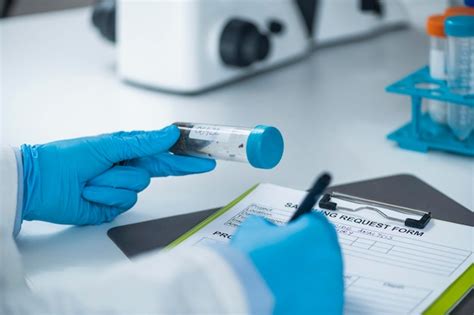 Sample Preparation For Pesticide Testing In Laboratory Premium Photo