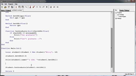 Beginning Programming In Monkey 12 Intro To Objects 2 Of 2 Youtube