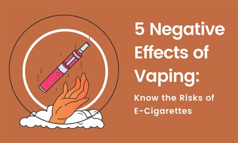 5 Negative Effects Of Vaping Vape More Inc