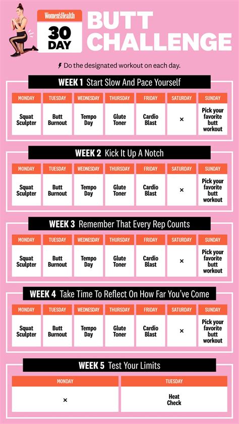 30 Day Butt Challenge