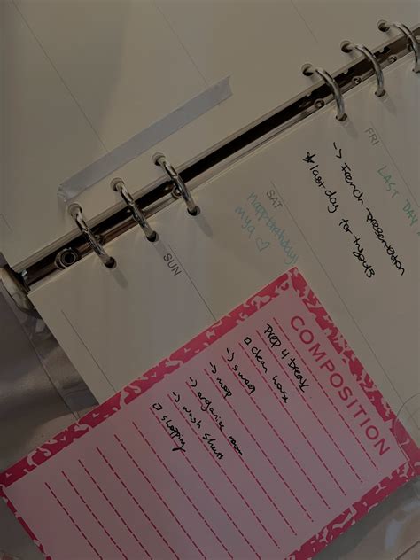 Pink Composition Sticky Note Pad Hot Pink Desk Notepad Etsy