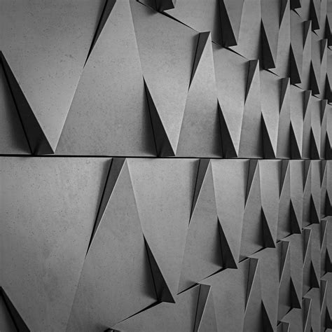 Triangular 3d Wall Tiles — Sixty Float
