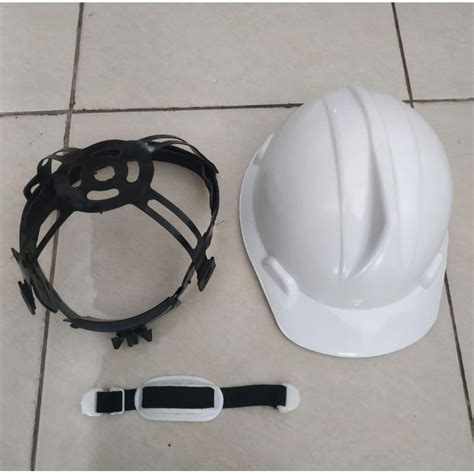 Jual Helm Helmet Keselamatan Pengaman Safety Kerja Proyek Putih
