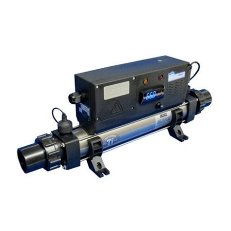 Aqua Logic Evo Titanium Inline Heater 4 Kw 220v Underwater Warehouse