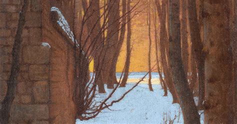 Paysage De Loise Sous La Neige By Henri Taurel Art Print Wall Art