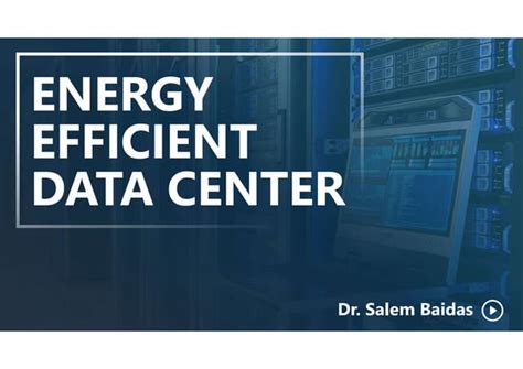 Energy Efficient Data Center Ppt