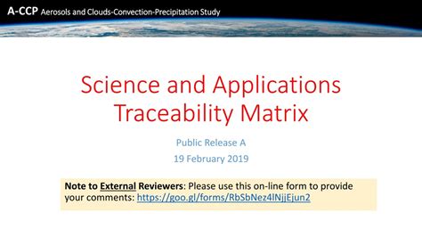 Ppt Science And Applications Traceability Matrix Powerpoint Presentation Id8810870