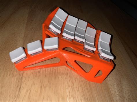 Wip Diy Mini Dactyl Variant W Choc Hotswap Rergomechkeyboards