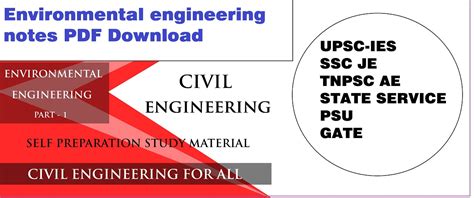 Environmental Engineering Notes Environmental Engineering Pdf Notes Made Easy Environmental