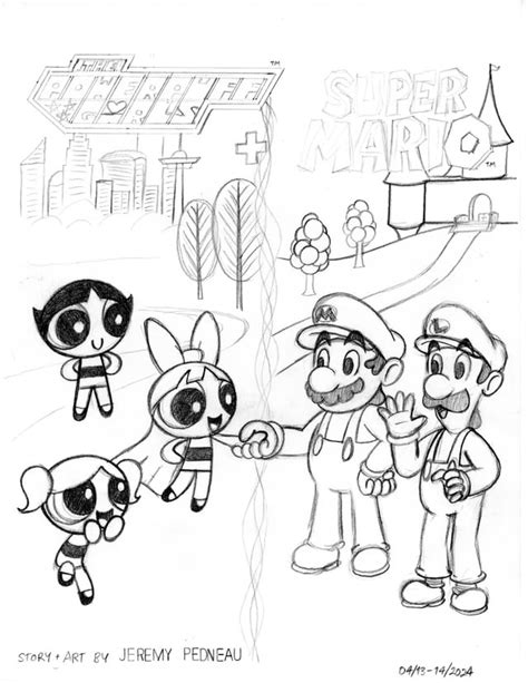 Mario Ppg Crossover Comic R Powerpuffgirls