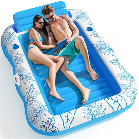 Inflatable Adult Pool Lounger Float Baiai Large Beach